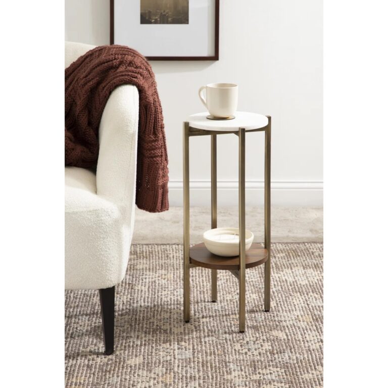 Space-Saving Side Tables That Make Small Rooms Look Bigger