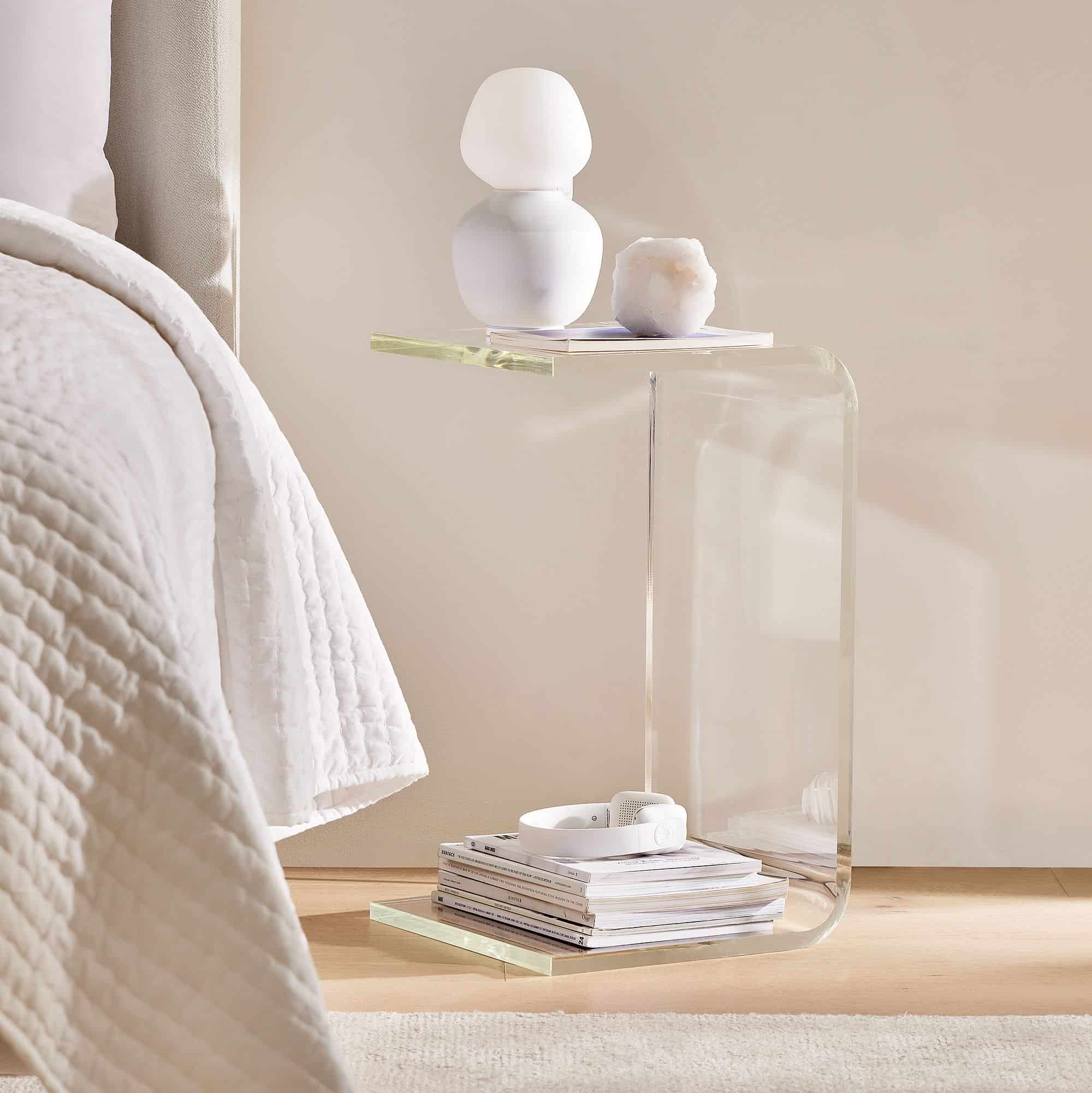 Space-Saving Side Tables That Make Small Rooms Look Bigger